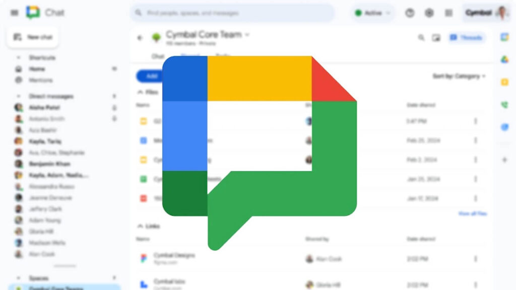 UI刷新！Google Chat、ファイルタブ「共有」へ – Jetstream
