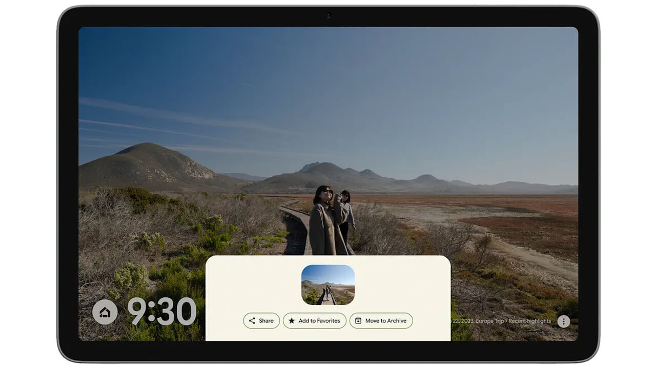 Pixel Drop！Pixel Tablet「ホーム コントロール」スクリーンセーバー追加 – Jetstream