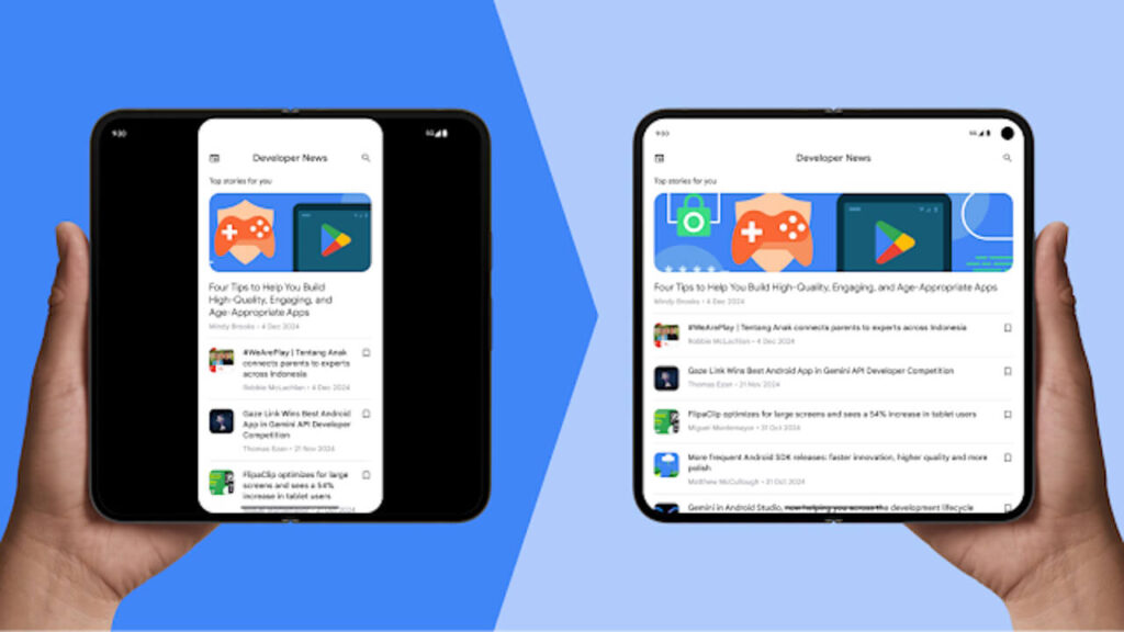 次世代「Android 16」アプリ表示がより向上 – Jetstream