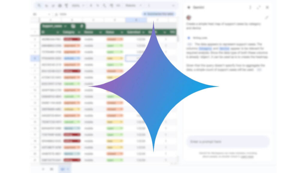 Google スプレッドシート「Gemini」強化【Google Workspace】 – Jetstream