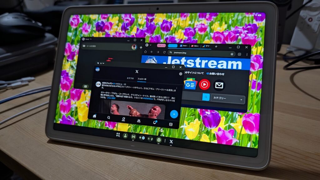 待望！Pixel Tablet「デスクトップ モード」展開 – Jetstream