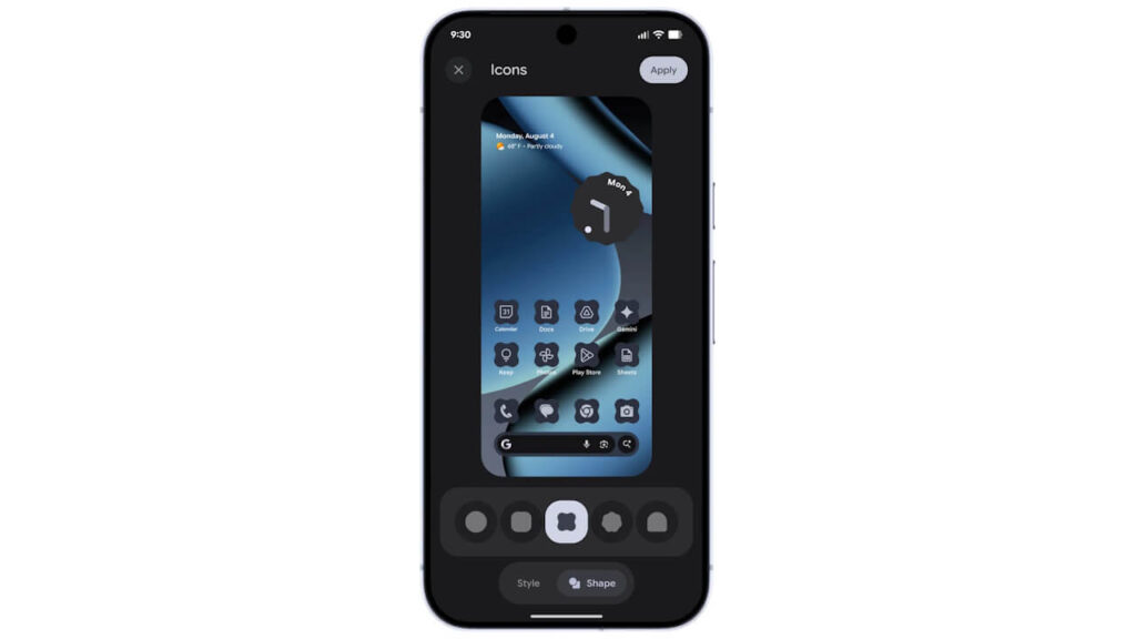 Google Pixel、新カスタムスタイル設定展開【Android 16 QPR2】 – Jetstream