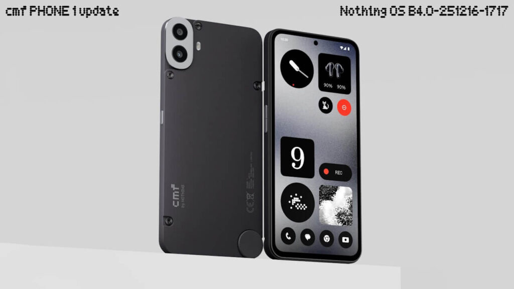 CMF Phone 1、正式版「Nothing OS 4.0（Android 16）」メジャーアップデートリリース – Jetstream
