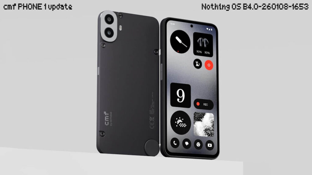 CMF Phone 1「Nothing OS B4.0-260108-1653」アップデート配信【2026年1月15日（木）】 – Jetstream