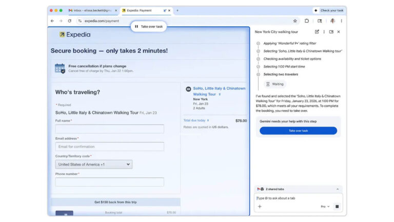 Major Update! Gemini in Chrome: Introducing Gemini 3 [US] – Jetstream