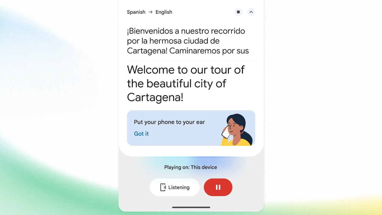Androidを耳に当てて！Google 翻訳「リスニングモード」発表 – Jetstream